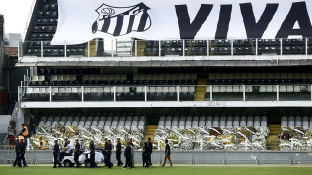Farewell ceremony for Pele ends at Santos Stadium - sporteningday